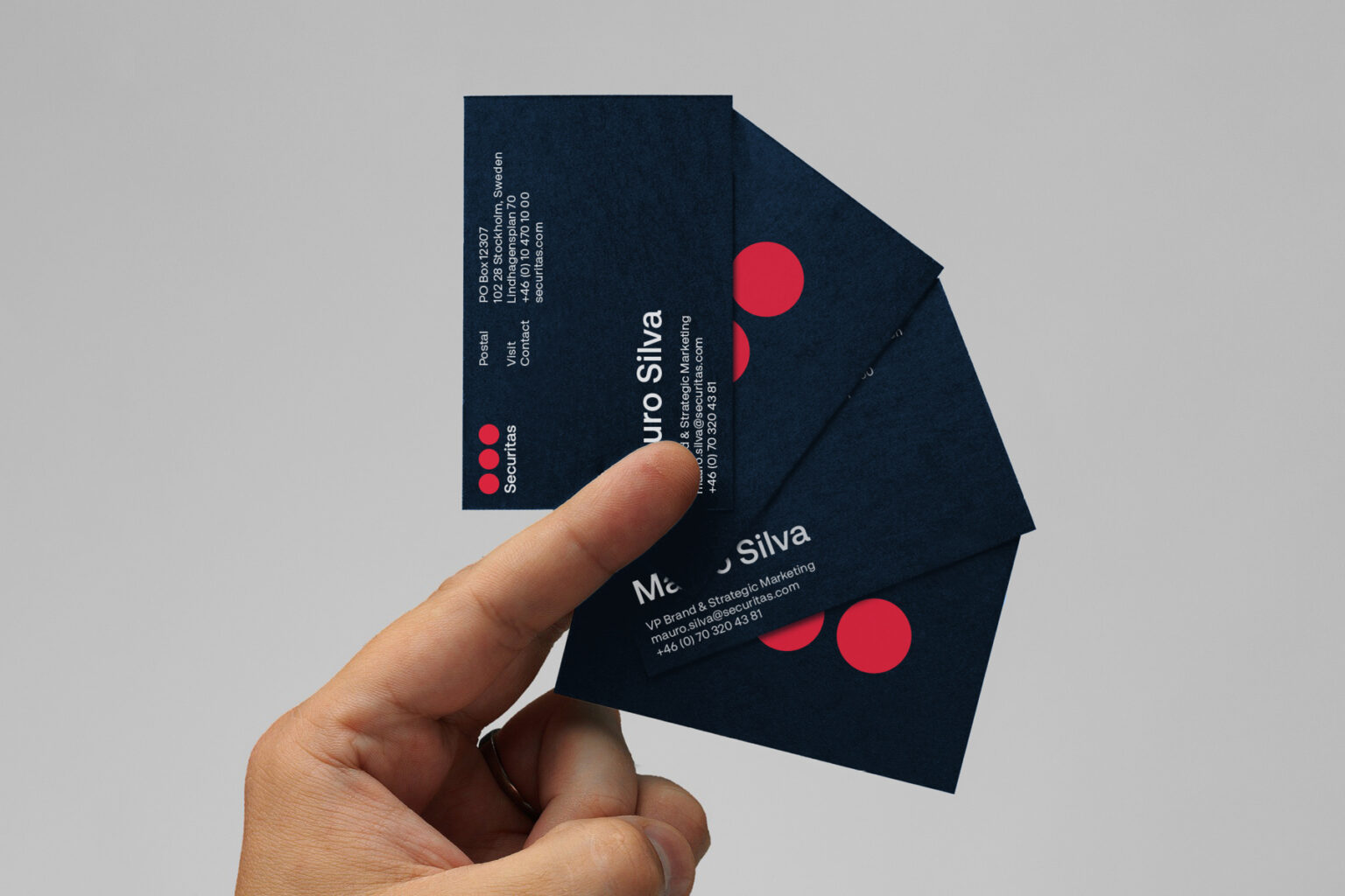 Business card | Securitas Brand Portal